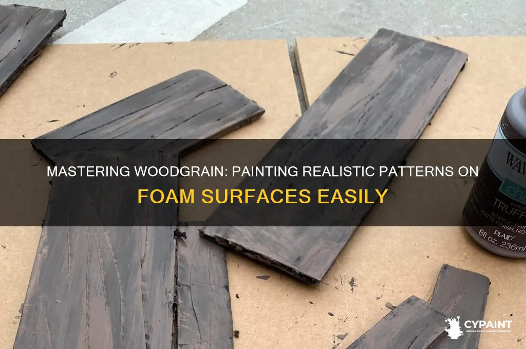 Mastering Woodgrain: Painting Realistic Patterns On Foam Surfaces ...
