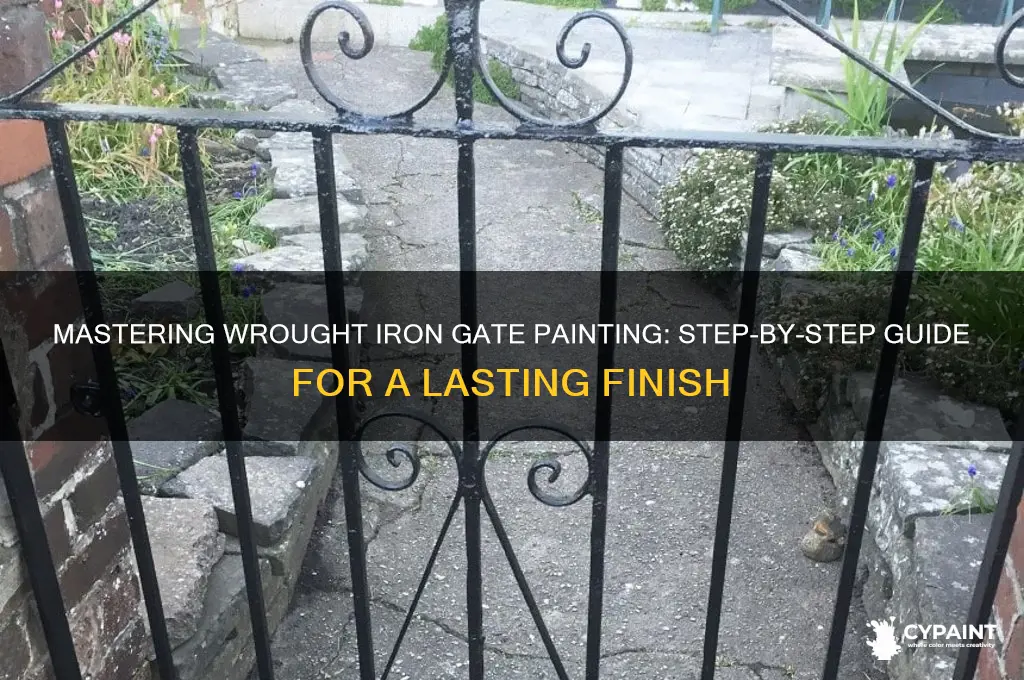 Mastering Wrought Iron Gate Painting: Step-By-Step Guide For A Lasting ...