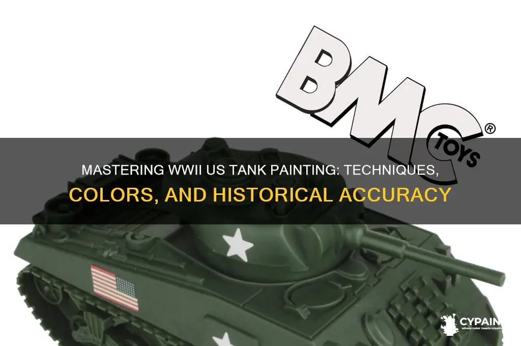 Mastering Wwii Us Tank Painting: Techniques, Colors, And Historical ...