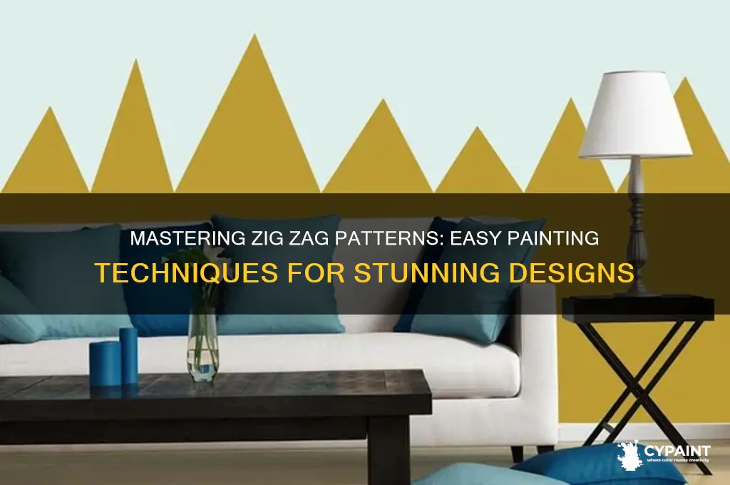 Mastering Zig Zag Patterns: Easy Painting Techniques For Stunning ...