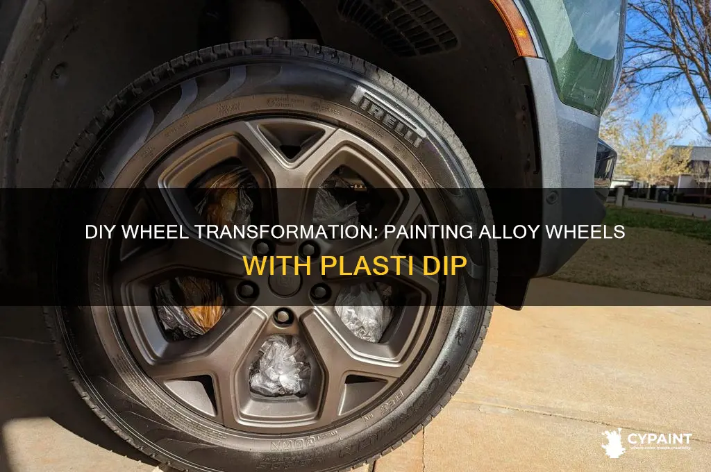 Diy Wheel Transformation: Painting Alloy Wheels With Plasti Dip | CyPaint