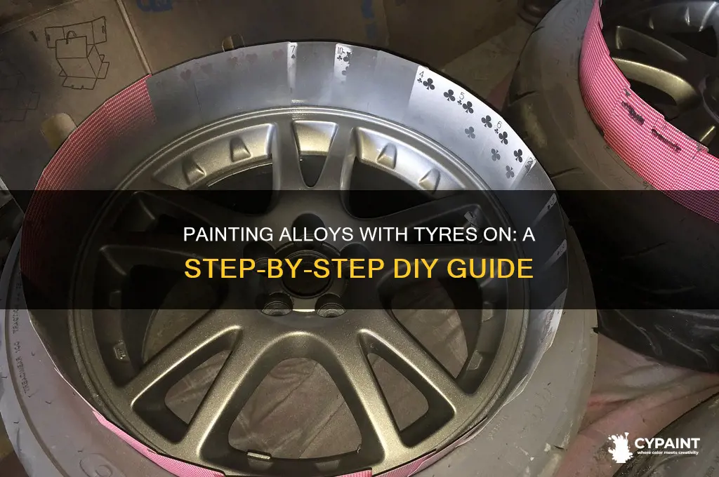 Painting Alloys With Tyres On: A Step-By-Step Diy Guide | CyPaint