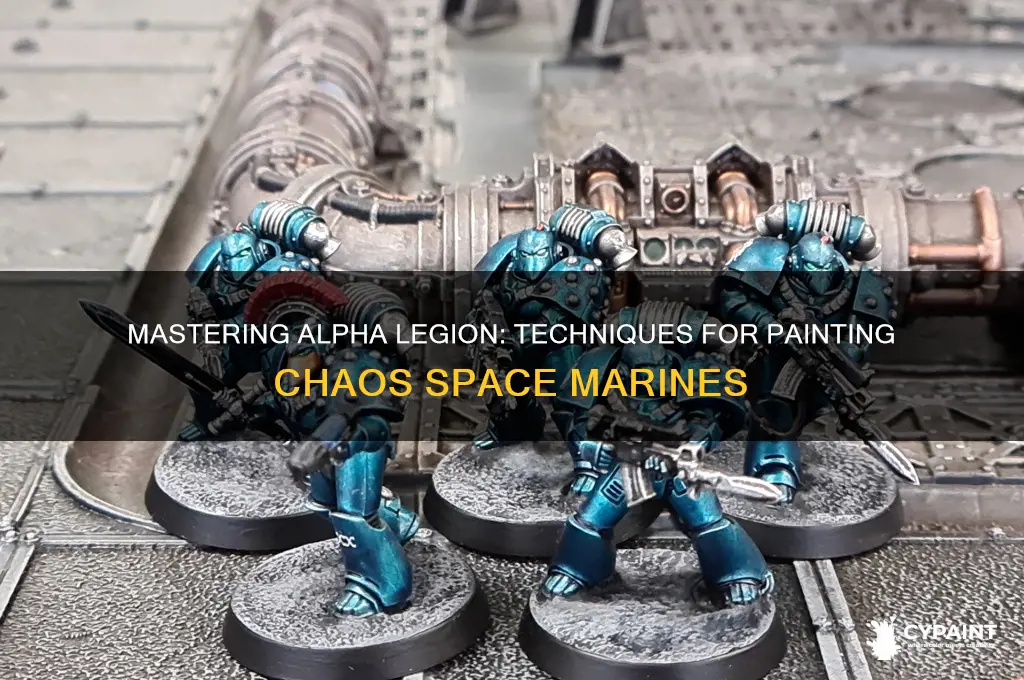 Mastering Alpha Legion: Techniques For Painting Chaos Space Marines ...