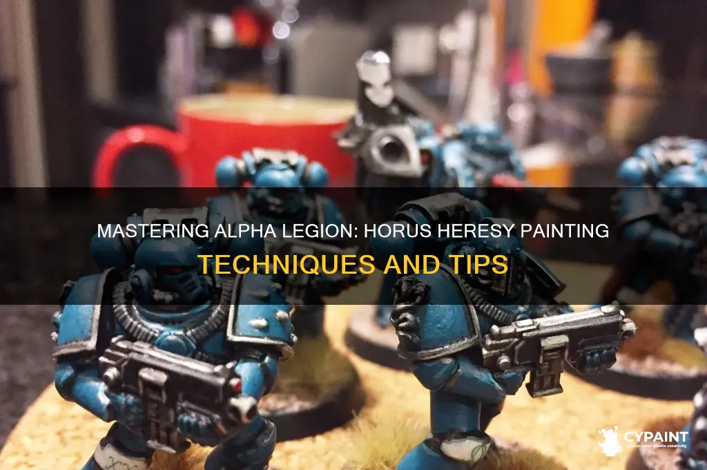 Mastering Alpha Legion: Horus Heresy Painting Techniques And Tips | CyPaint
