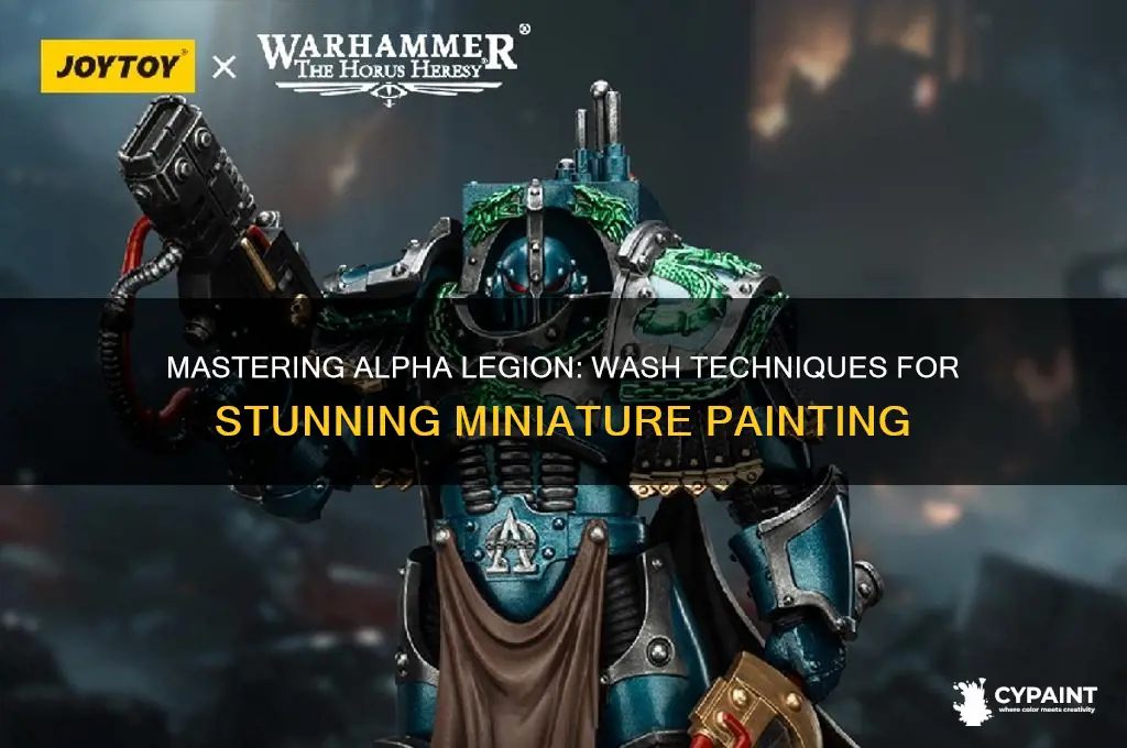 Mastering Alpha Legion: Wash Techniques For Stunning Miniature Painting ...