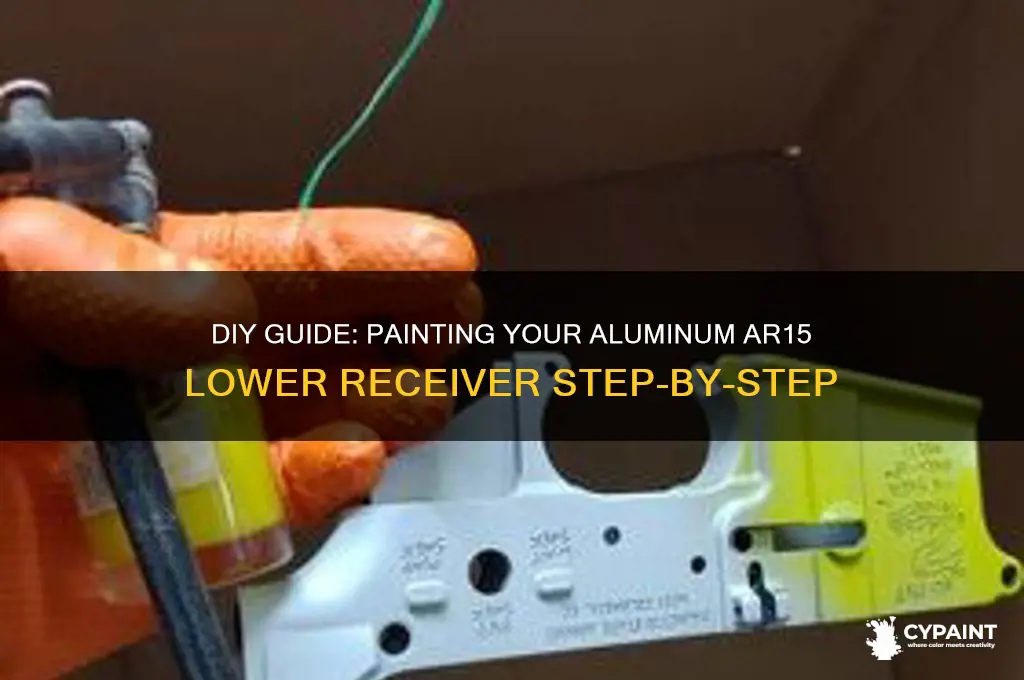 Diy Guide: Painting Your Aluminum Ar15 Lower Receiver Step-By-Step ...