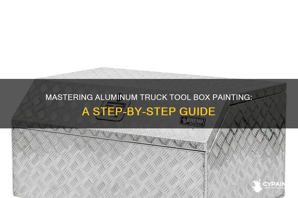 Mastering Aluminum Truck Tool Box Painting: A Step-By-Step Guide | CyPaint