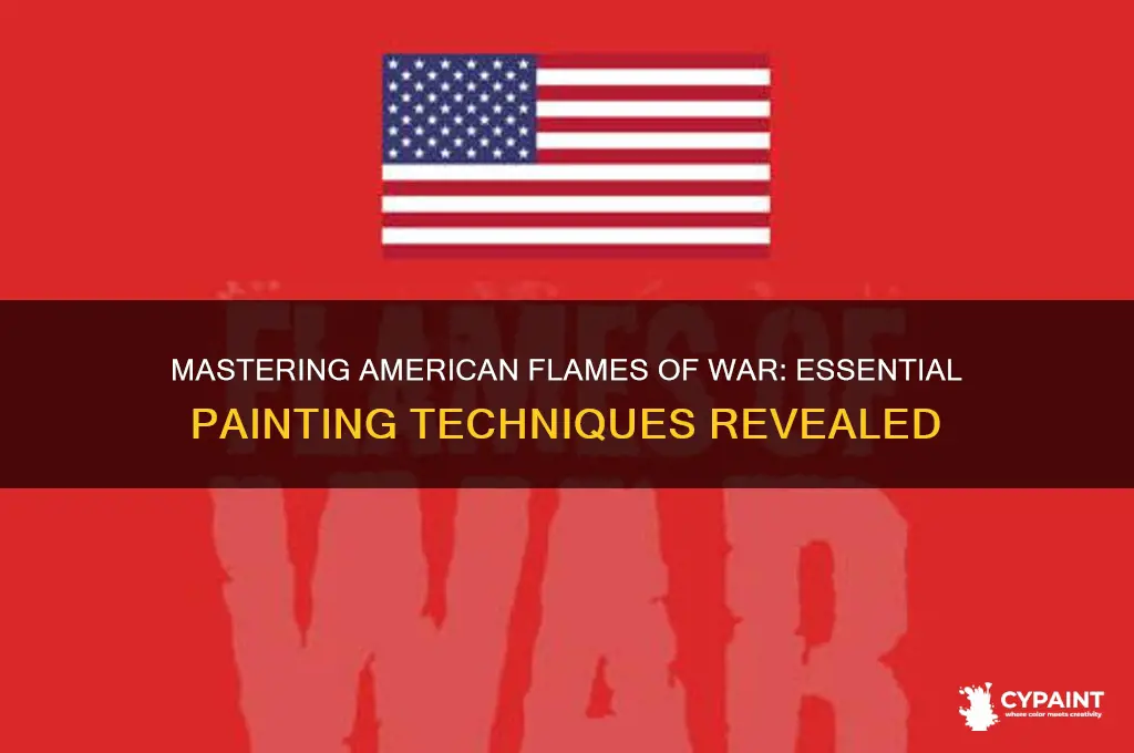 Mastering American Flames Of War: Essential Painting Techniques ...