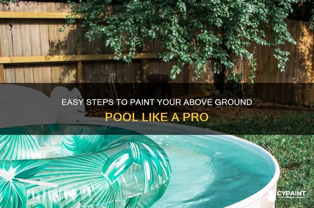 Easy Steps To Paint Your Above Ground Pool Like A Pro | CyPaint