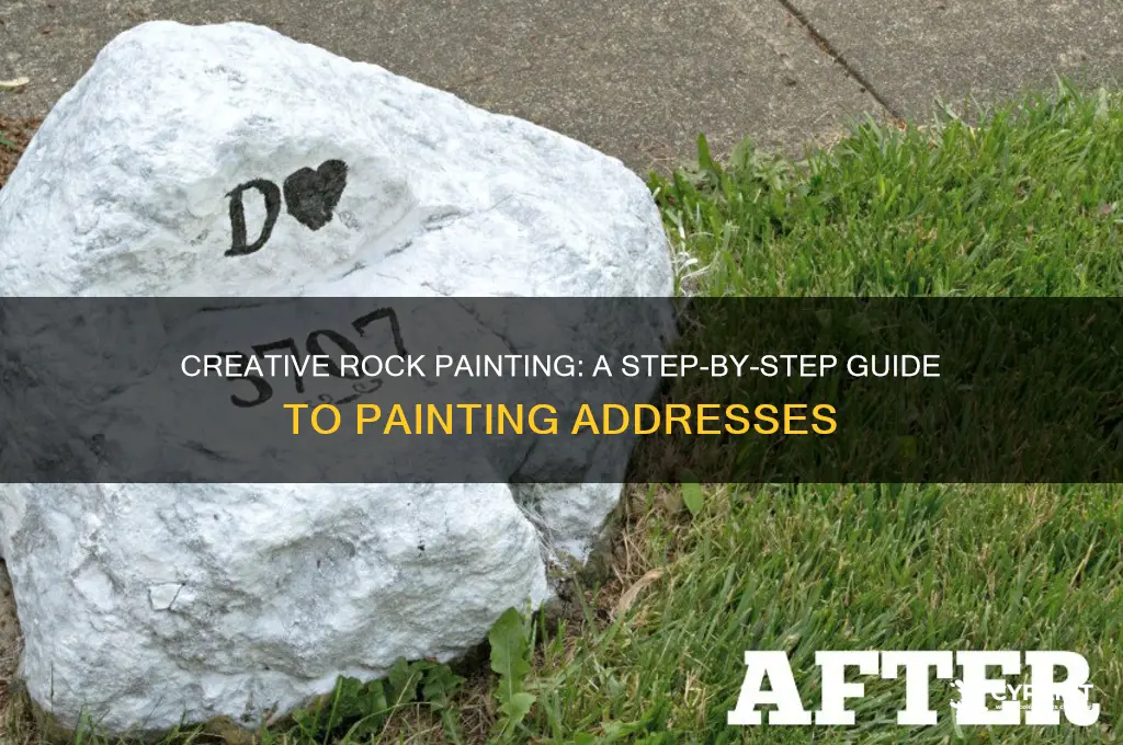 Creative Rock Painting: A Step-By-Step Guide To Painting Addresses ...