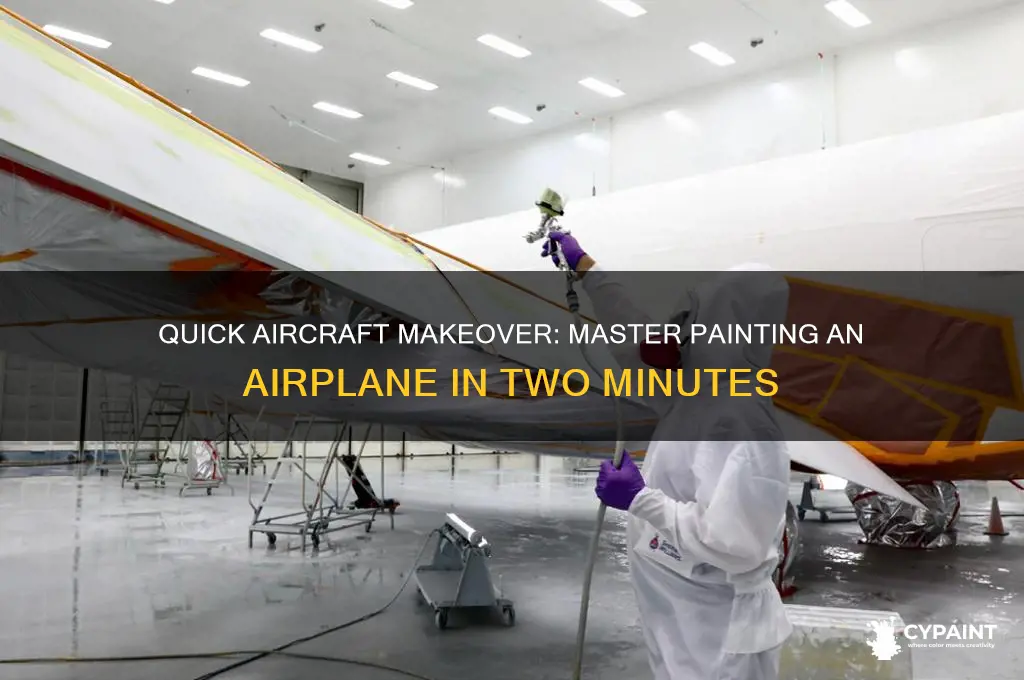 Quick Aircraft Makeover: Master Painting An Airplane In Two Minutes ...