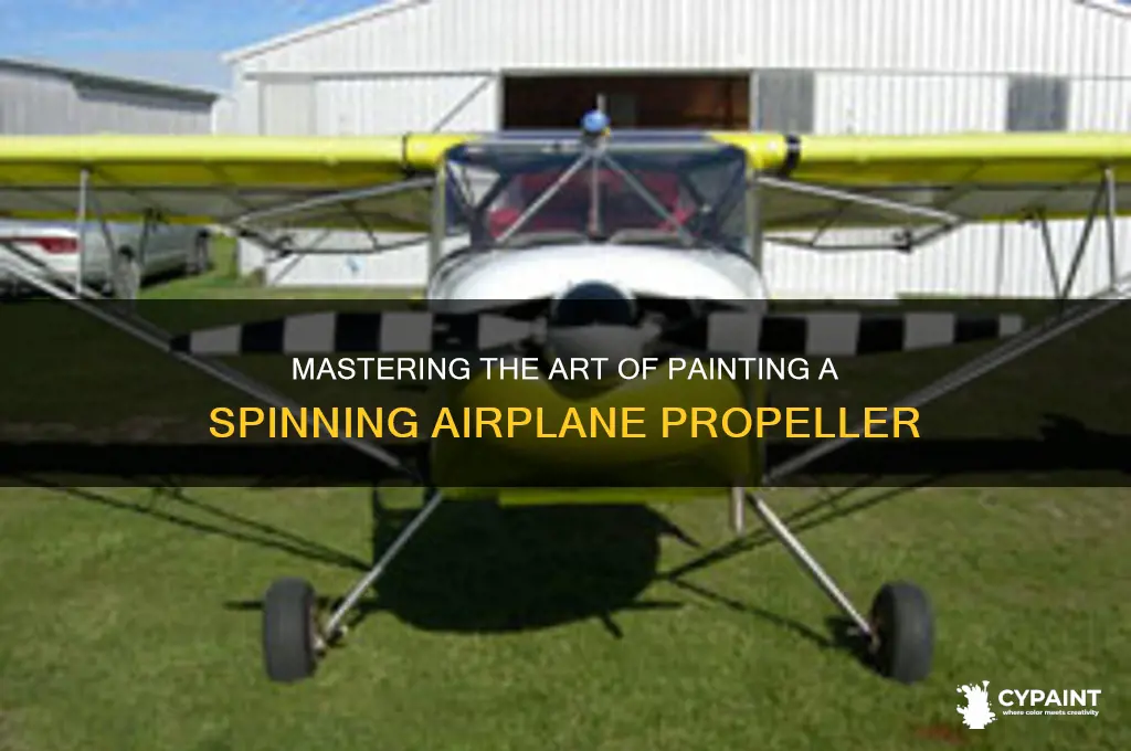 Mastering The Art Of Painting A Spinning Airplane Propeller | CyPaint