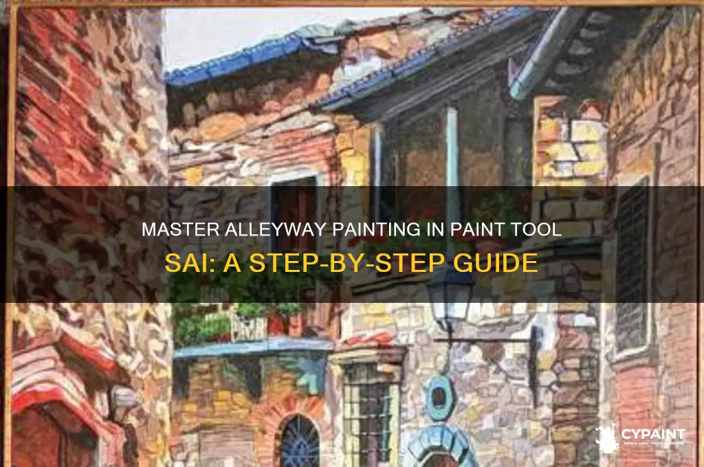 Master Alleyway Painting In Paint Tool Sai: A Step-By-Step Guide | CyPaint