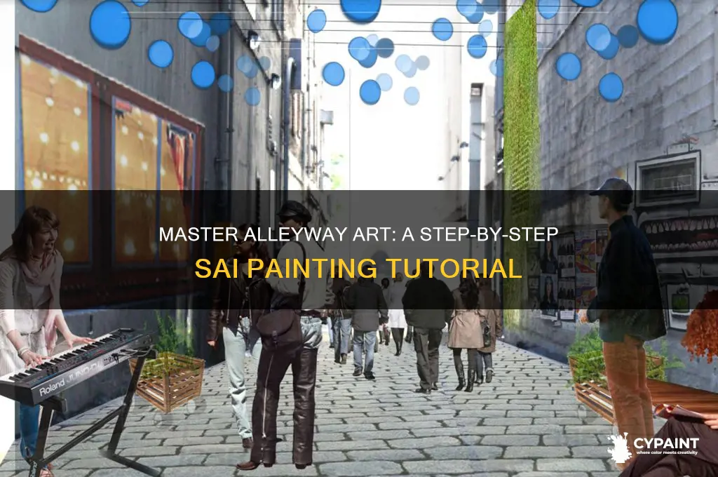 Master Alleyway Art: A Step-By-Step Sai Painting Tutorial | CyPaint