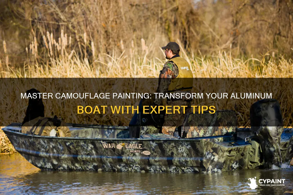 Master Camouflage Painting: Transform Your Aluminum Boat With Expert ...