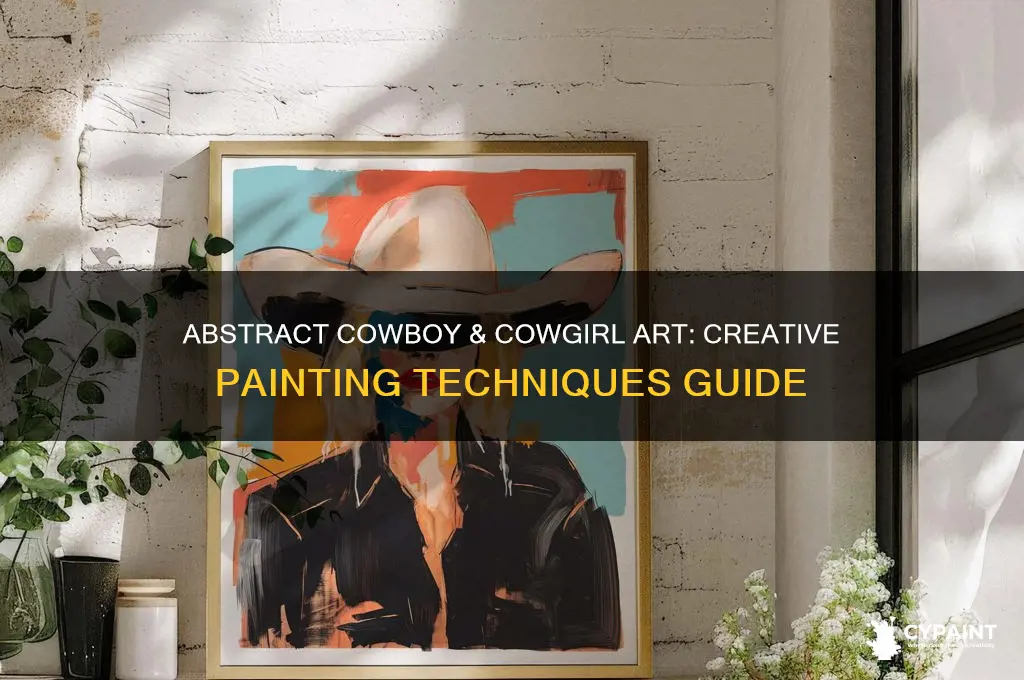 Abstract Cowboy & Cowgirl Art: Creative Painting Techniques Guide | CyPaint