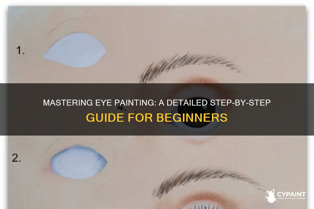 Mastering Eye Painting: A Detailed Step-By-Step Guide For Beginners ...