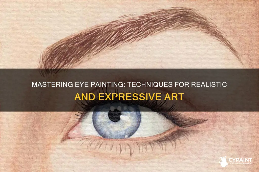Mastering Eye Painting: Techniques For Realistic And Expressive Art ...