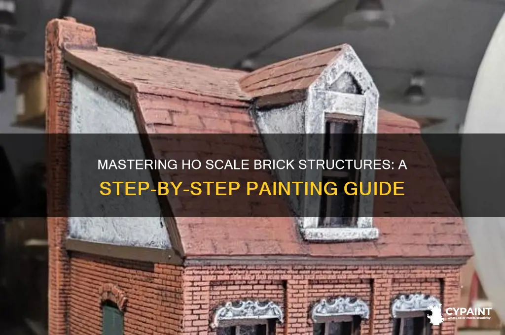 Mastering Ho Scale Brick Structures: A Step-By-Step Painting Guide ...