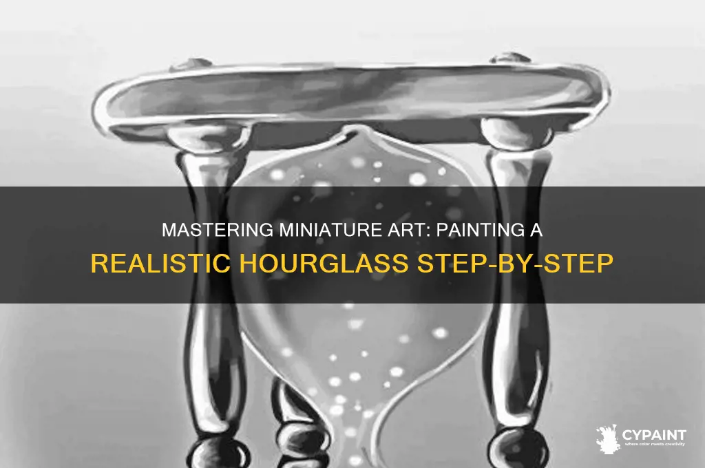 Mastering Miniature Art: Painting A Realistic Hourglass Step-By-Step ...