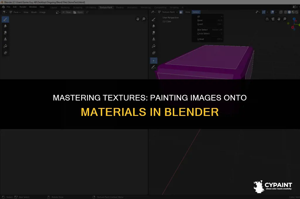 Mastering Textures: Painting Images Onto Materials In Blender | CyPaint