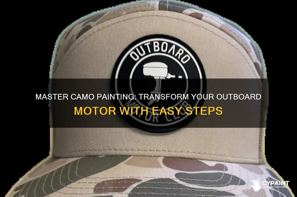 Master Camo Painting: Transform Your Outboard Motor With Easy Steps ...