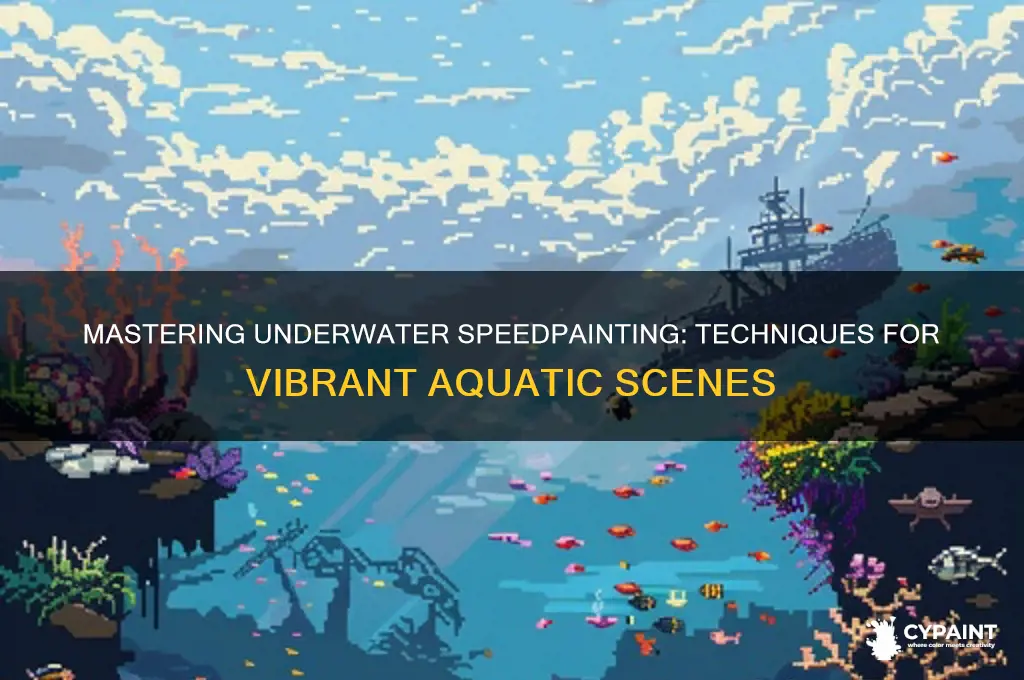 Mastering Underwater Speedpainting: Techniques For Vibrant Aquatic ...
