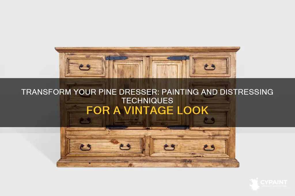 Transform Your Pine Dresser: Painting And Distressing Techniques For A ...