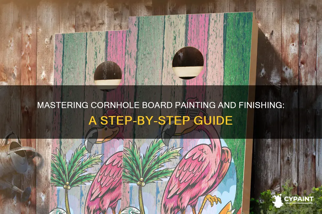 Mastering Cornhole Board Painting And Finishing: A Step-By-Step Guide ...