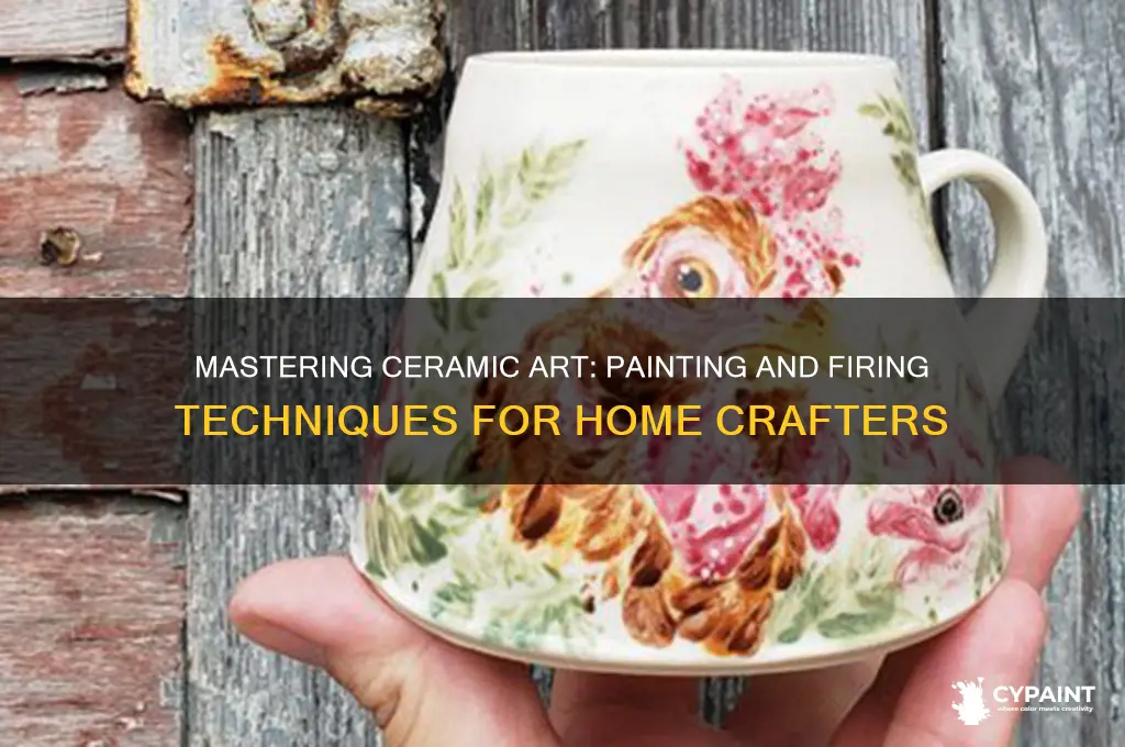 Mastering Ceramic Art: Painting And Firing Techniques For Home Crafters ...
