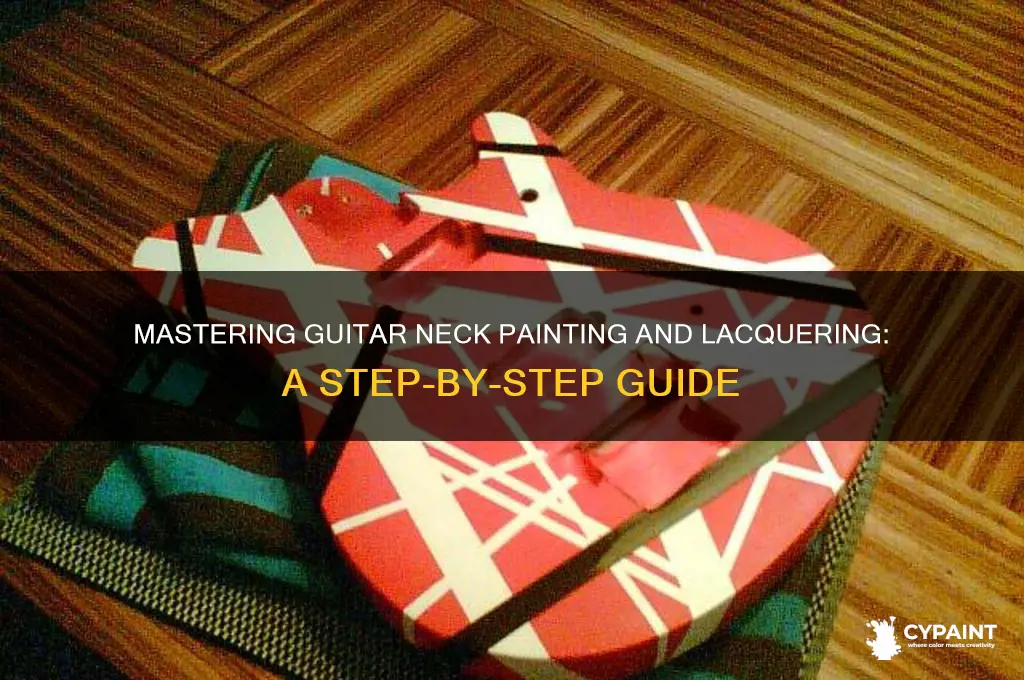 Mastering Guitar Neck Painting And Lacquering: A Step-By-Step Guide ...