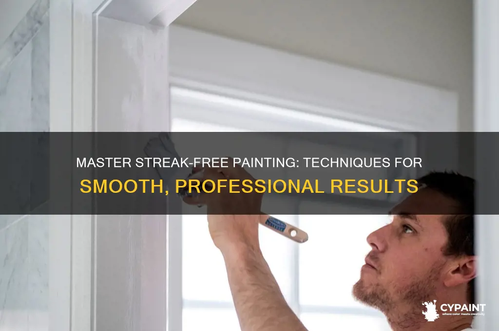 Master Streak-Free Painting: Techniques For Smooth, Professional ...
