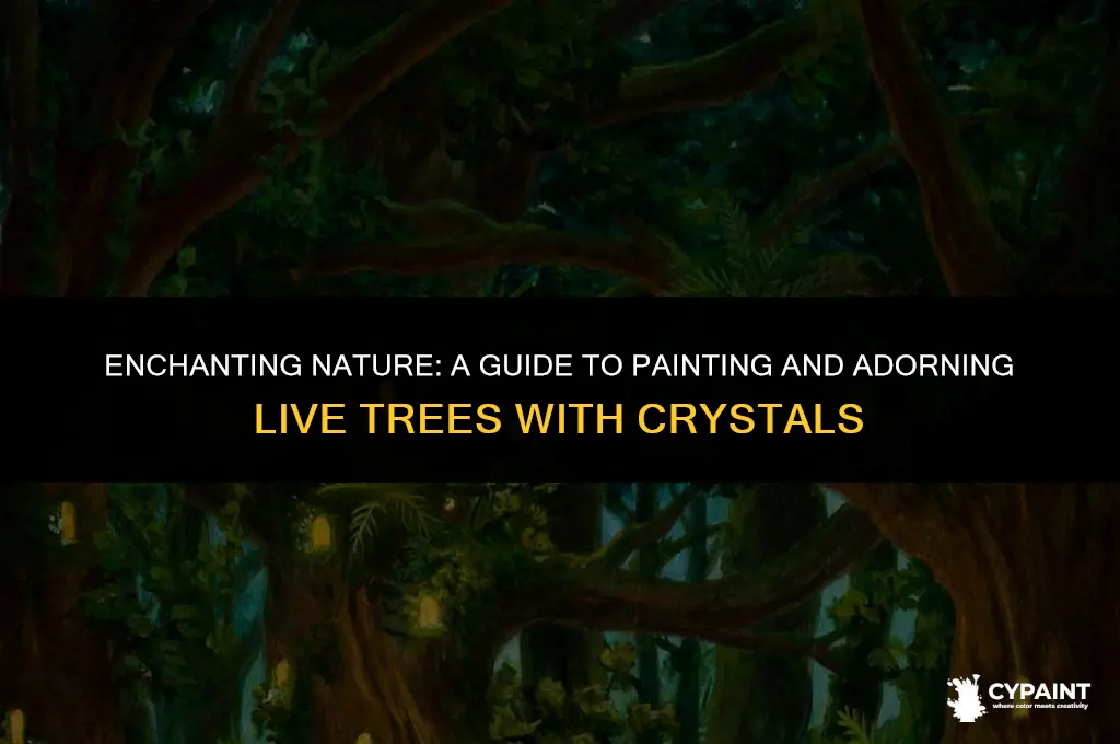 Enchanting Nature: A Guide To Painting And Adorning Live Trees With ...
