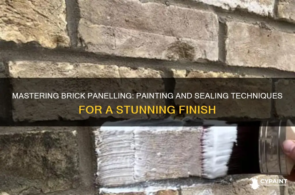 Mastering Brick Panelling: Painting And Sealing Techniques For A ...