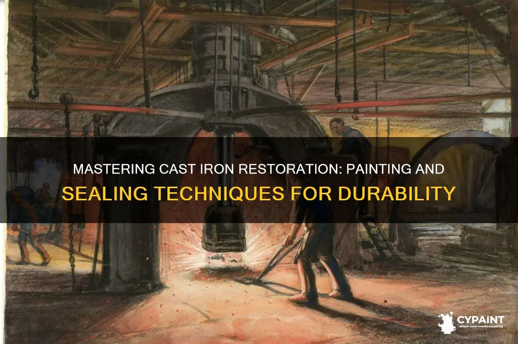 Mastering Cast Iron Restoration: Painting And Sealing Techniques For ...