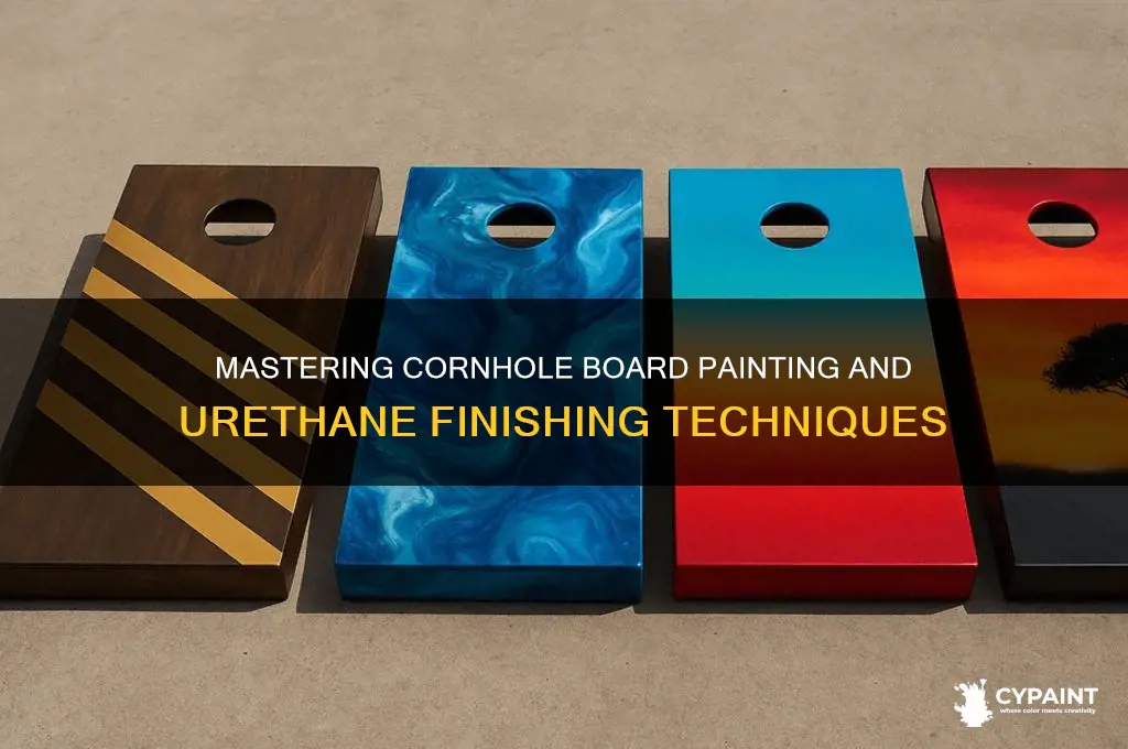 Mastering Cornhole Board Painting And Urethane Finishing Techniques ...