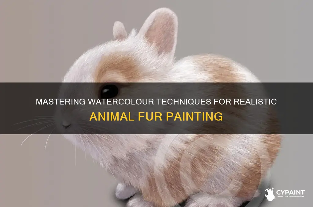 Mastering Watercolour Techniques For Realistic Animal Fur Painting ...