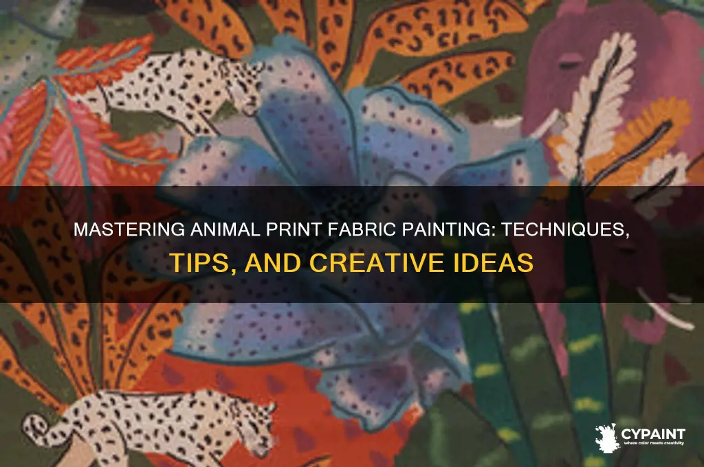 Mastering Animal Print Fabric Painting: Techniques, Tips, And Creative ...