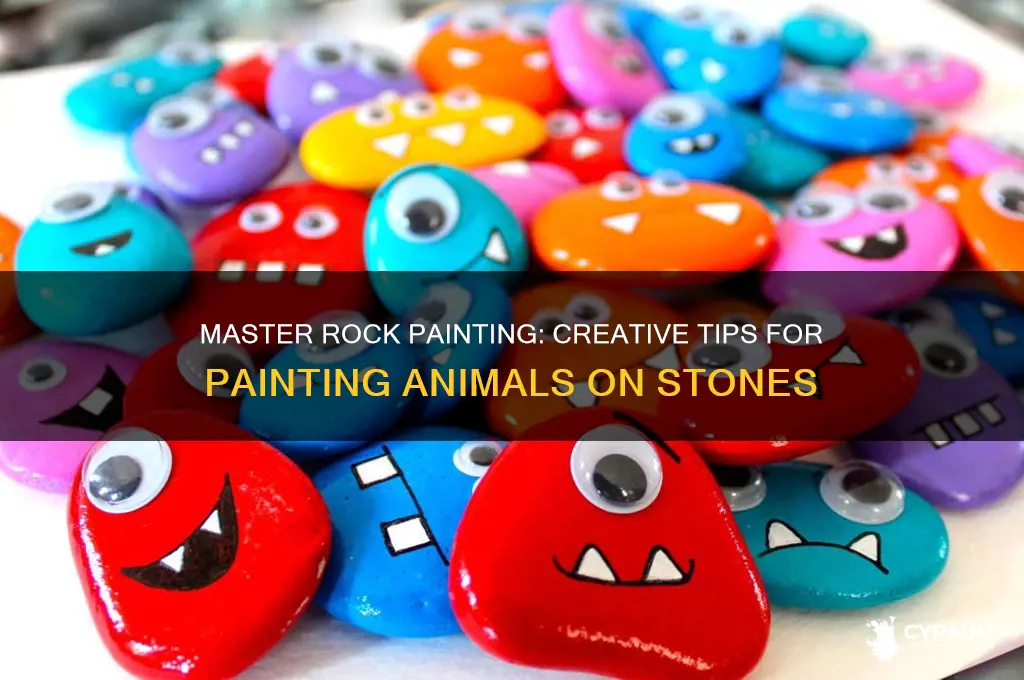 Master Rock Painting: Creative Tips For Painting Animals On Stones ...