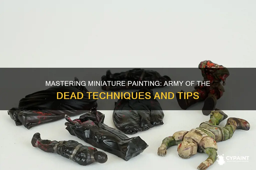 Mastering Miniature Painting: Army Of The Dead Techniques And Tips ...