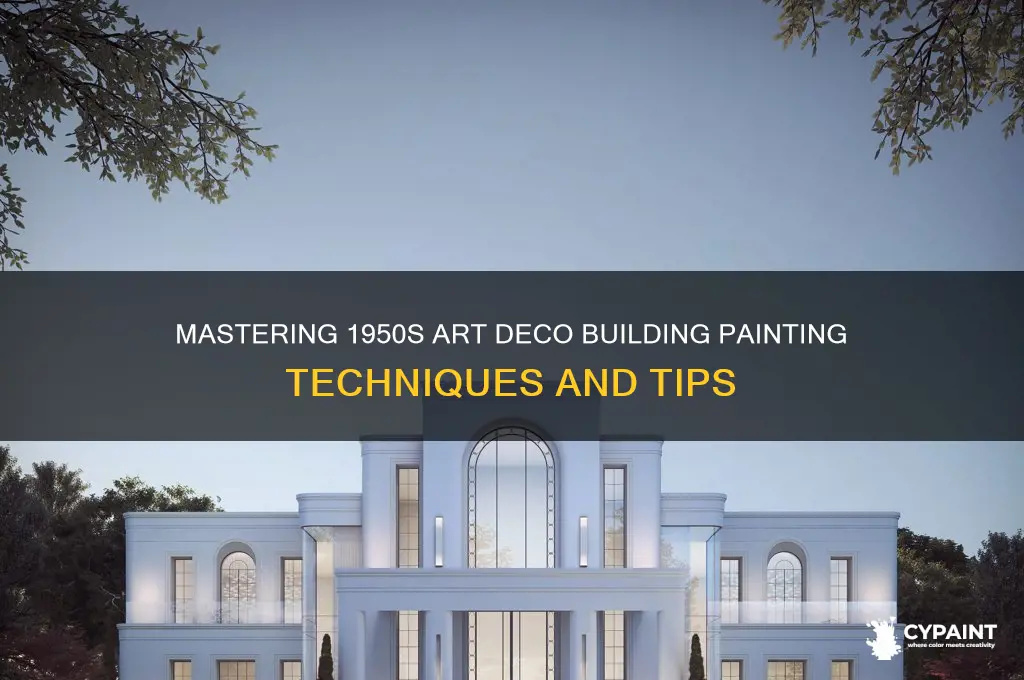 Mastering 1950S Art Deco Building Painting Techniques And Tips | CyPaint