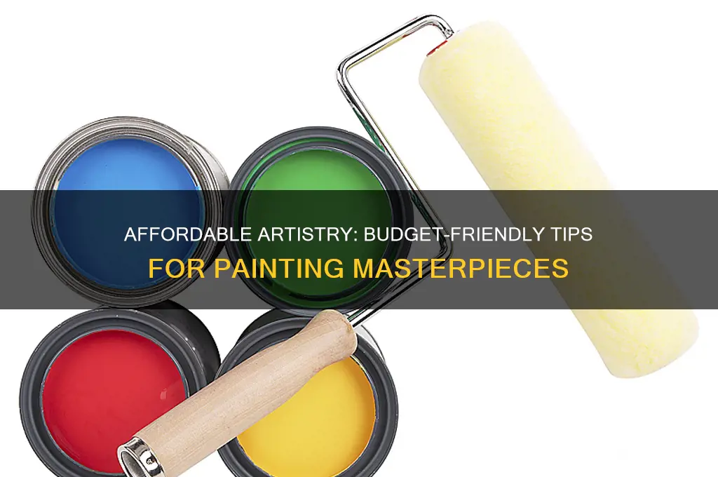 Affordable Artistry: Budget-Friendly Tips For Painting Masterpieces ...