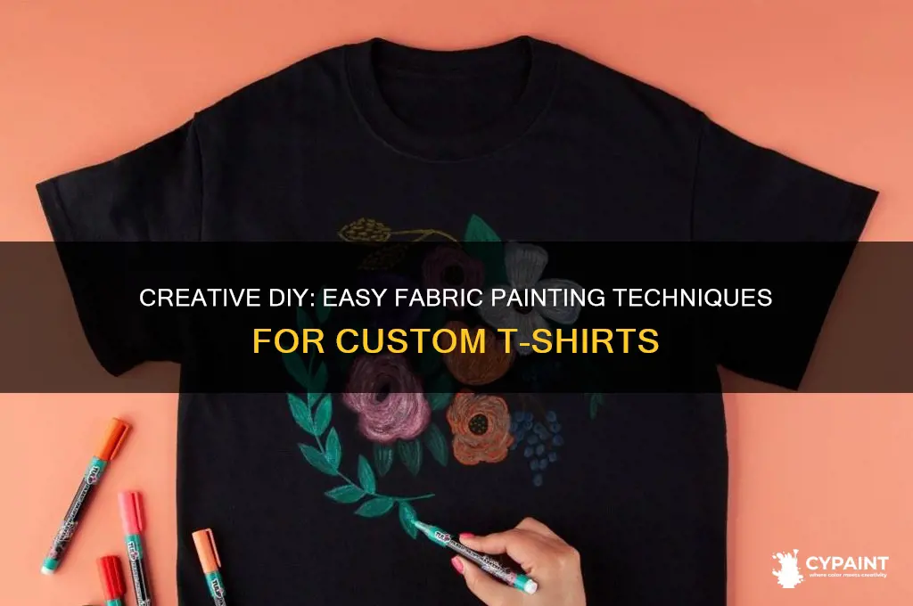 Creative Diy: Easy Fabric Painting Techniques For Custom T-Shirts | CyPaint