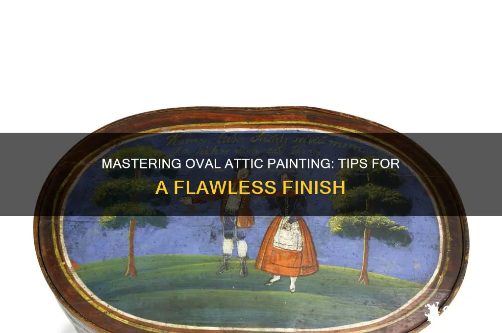 Mastering Oval Attic Painting: Tips For A Flawless Finish | CyPaint
