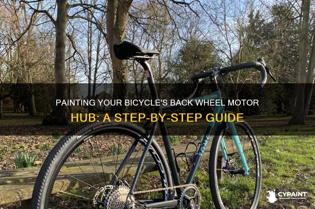 Painting Your Bicycle's Back Wheel Motor Hub: A Step-By-Step Guide ...