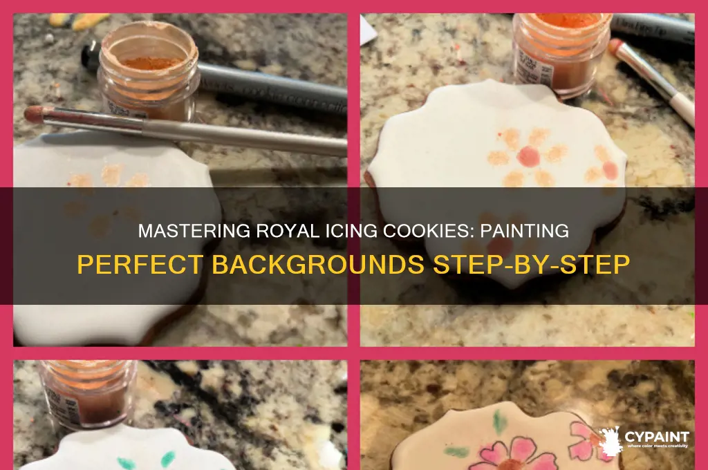 Mastering Royal Icing Cookies: Painting Perfect Backgrounds Step-By ...