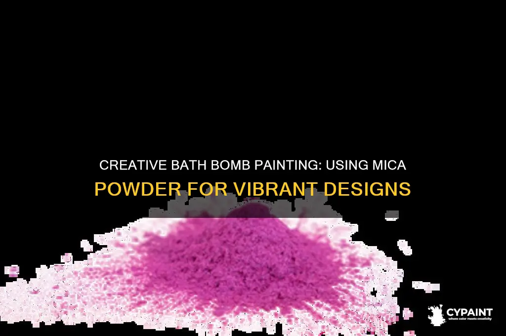 Creative Bath Bomb Painting: Using Mica Powder For Vibrant Designs ...