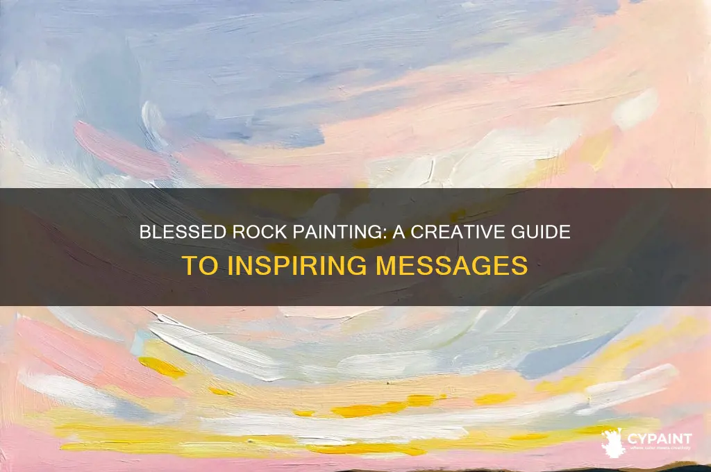 Blessed Rock Painting: A Creative Guide To Inspiring Messages | CyPaint