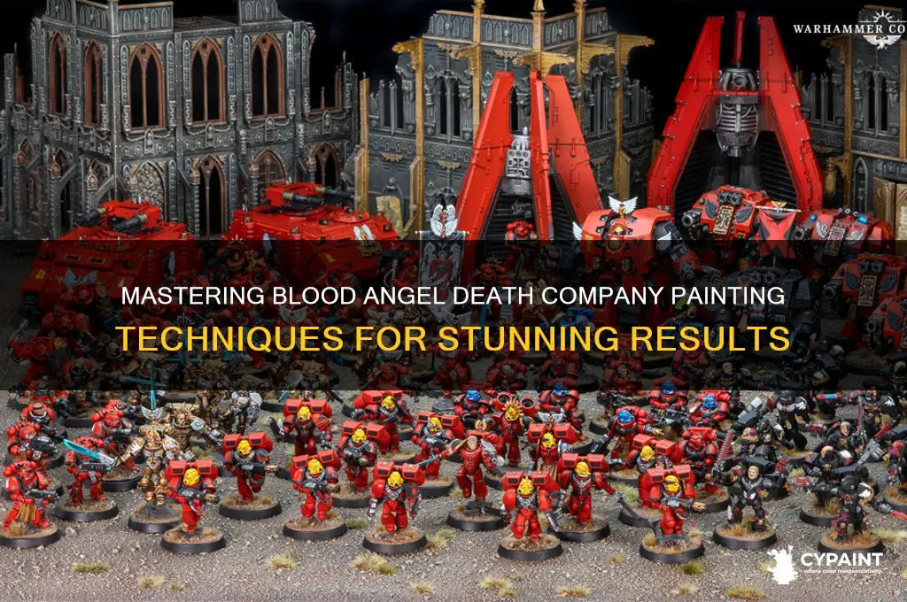Mastering Blood Angel Death Company Painting Techniques For Stunning ...