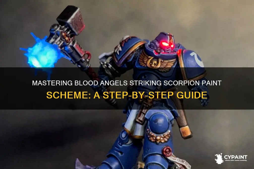 Mastering Blood Angels Striking Scorpion Paint Scheme: A Step-By-Step ...